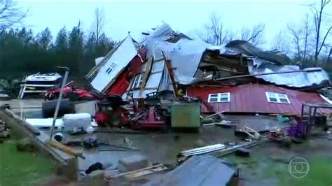 Vídeo Tempestade Deixa Quatro Mortos Nos Eua Jornal Hoje G1