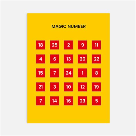 Magic Number P Learn Play And Learn