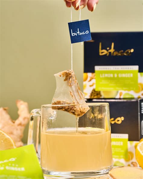 Bitaco Aromática Lemon And Ginger Caja X10 Instante Shop