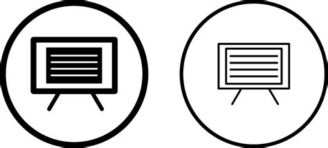 Classroom Board Vector Icon 42025706 Vector Art At Vecteezy