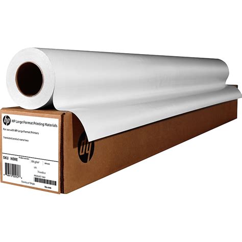 Hp Everyday Wide Format Polypropylene Paper 42 X 100 Matte Finish