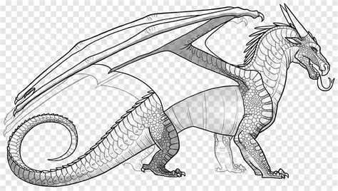 Wings Of Fire Nightwing Coloring Pages