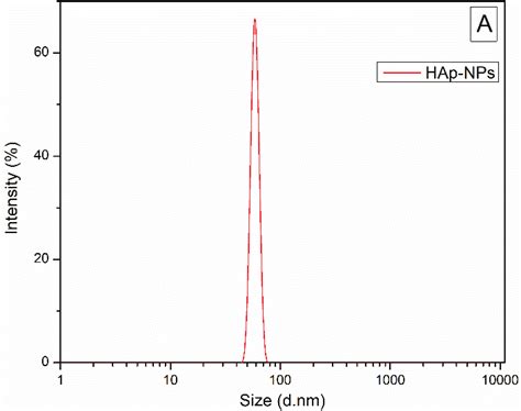 Dls Measurements To Determine Hydrodynamic Diameter A Hap Nps ~ 60 Download Scientific
