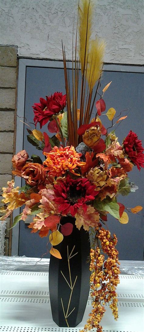 Pin By Lori Williams On Fall Floor Arrangements Fall Flower