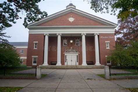 Rhodes Hall At The Cornell University Campus In Ithaca New York Stock