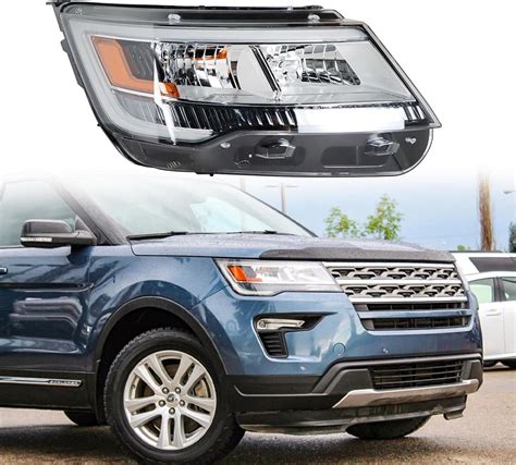 Labwork Replacement For Explorer Limited Xlt Platinum 2016 2017 2018 Headlight W Drl
