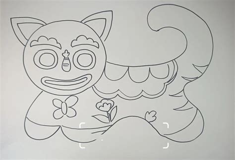 布老虎的简笔画线稿（热门19张） 简笔画图片大全