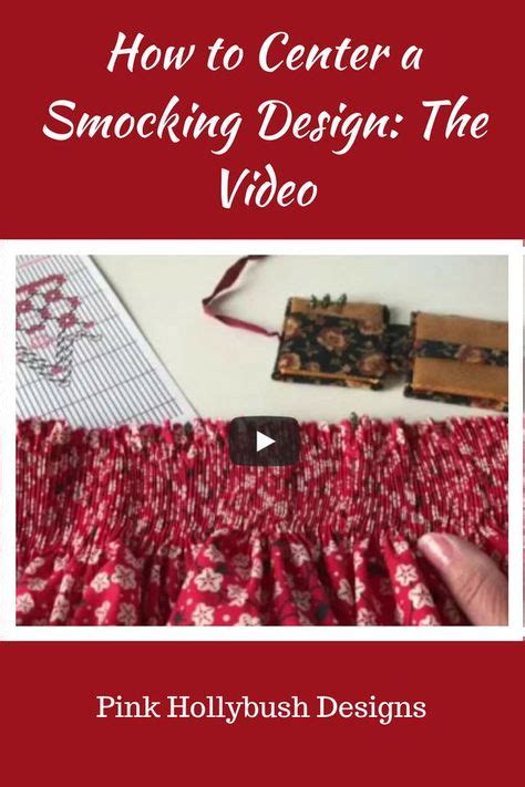 Smocking Design Centering Tutorial