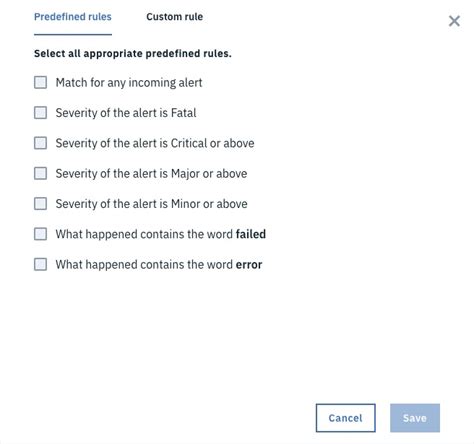Defining Alert Notification Rules