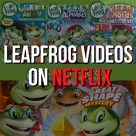 Leapfrog Videos On Netflix What To Watch Guide