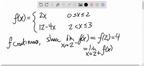 SOLVED Why Do You Need Continuity To Apply The Mean Value Theorem Construct A Counterexample