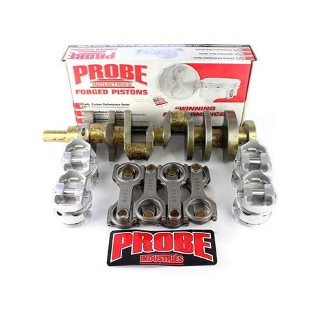 Ford Sb 289 302 Windsor 347 Ci Stroker Kit W Forged Probe Pistons 40