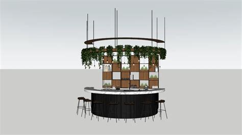 Bar Counter Design Sketchup 2022 Modern High Quality Drink Wine Bar