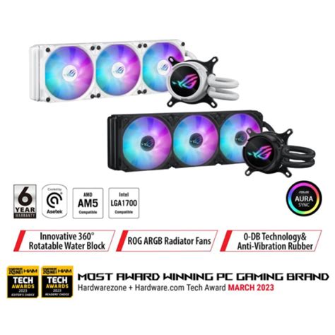 Jual Cooler Aio Asus Rog Strix Lc Iii 360 Argb Aio Liquid Cooler Shopee Indonesia