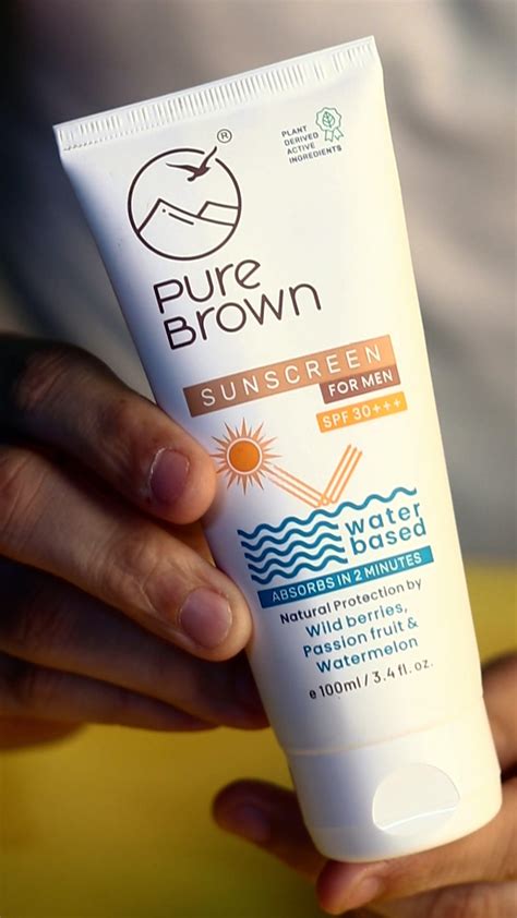 Shop Sunscreen For Men From Pure Brown Online Lbb