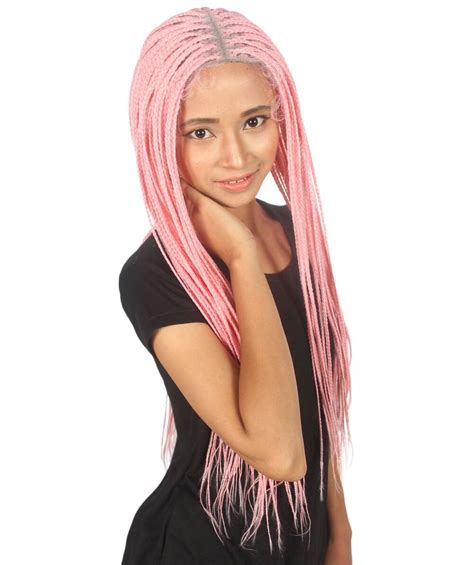 Jordyn Womens Long Length Lace Front Straight Fine Braids Fashion W