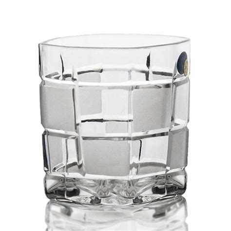 Square Cut Crystal Whiskey Glasses Set Of 6 Product Sku J 185045