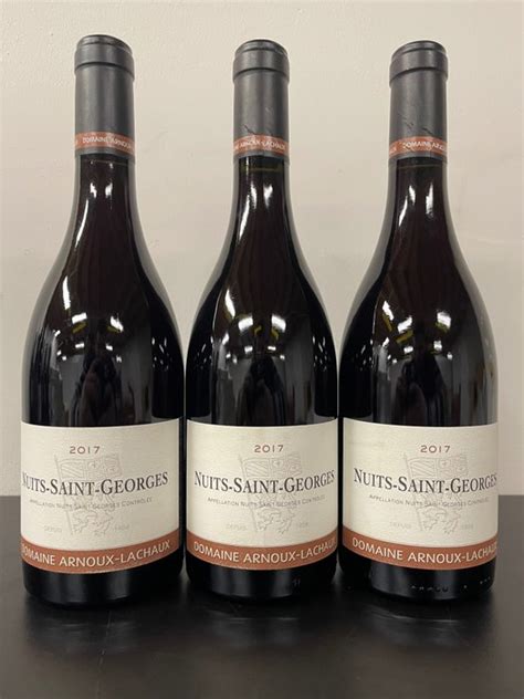 2017 Domaine Arnoux Lachaux Nuits St Georges 3 Bottles Catawiki