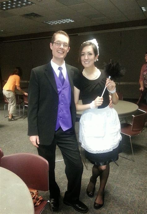Couples Costume French Maid And Butler Maid Couples Costumes