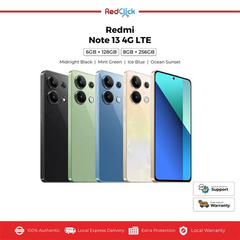 Xiaomi Redmi Note Redmi Note G LTE G GB GB Original Xiaomi Malaysia Set Shopee