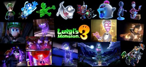 Luigis Mansion 3 Collage By Kawaiiwonder On Deviantart