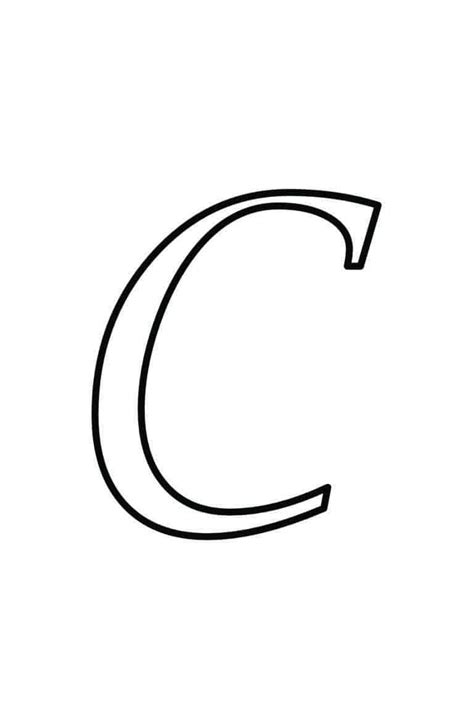 Free Printable Bubble Letter C Bubble Alphabet Letters