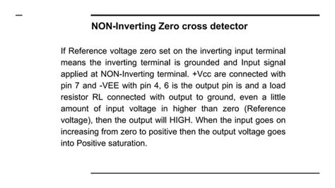 Zero Cross Detector Pptx