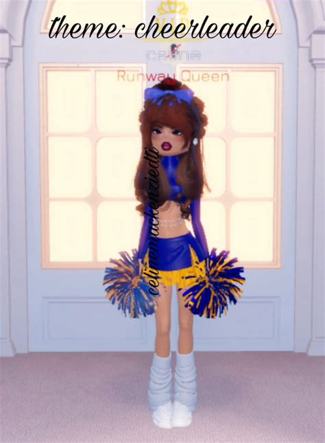 Cheerleader Outfit Dress To Impress Roblox