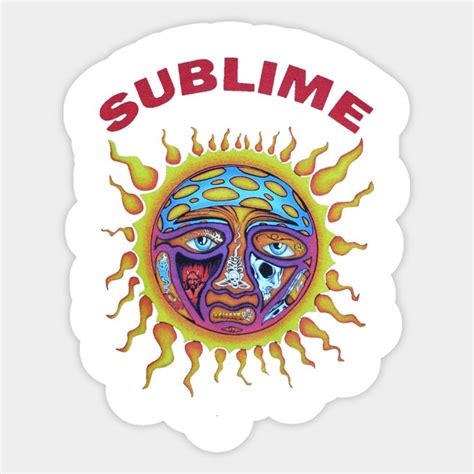 Sublime Sticker Sublime Stickers Custom Stickers Band Logos