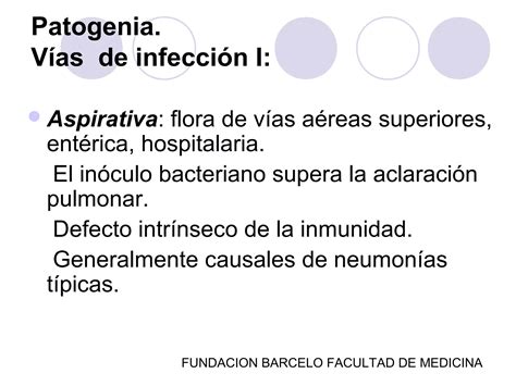Infecciones Respiratorias Bajas Ppt