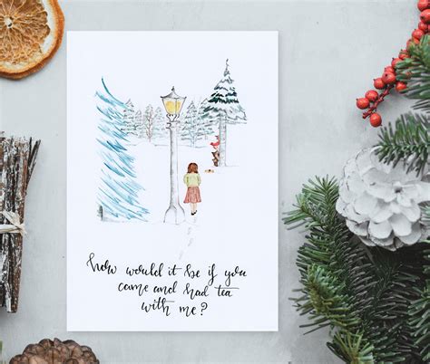Lucy And Mr Tumnus The Lion The Witch And The Wardrobe Narnia