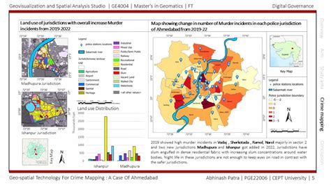 Crime Mapping Using GIS A Case Of Ahmedabad CEPT Portfolio