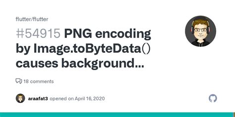PNG Encoding By Image ToByteData Causes Background Color Is Black Issue Flutter