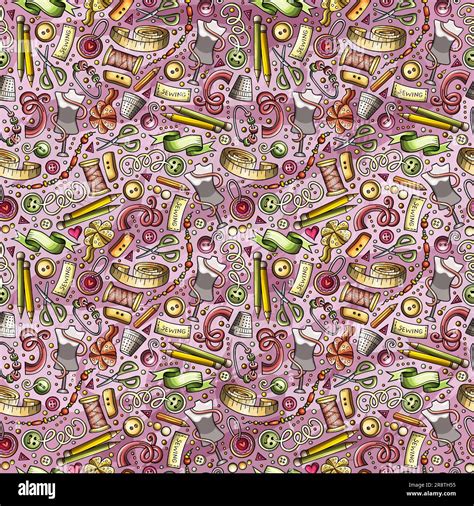 Handmade Doodles Seamless Pattern Stock Vector Image And Art Alamy