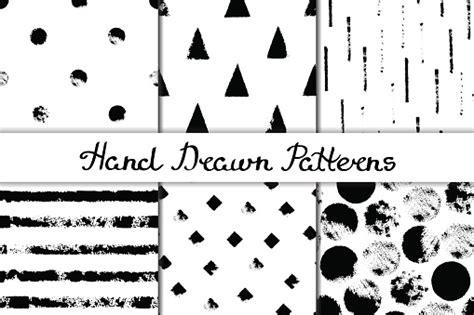 완벽 한 기하학적 인 디자인 패턴의 집합입니다 원형 삼각형 마름모 흑인과 백인 스트라이프 핸드 그린입니다 벡터 일러스트입니다 0명에 대한 스톡 벡터 아트 및 기타 이미지