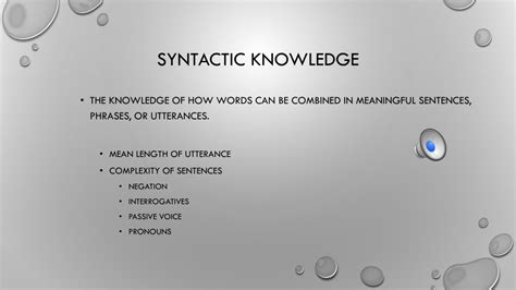 Ppt Syntactic Development Powerpoint Presentation Free Download Id