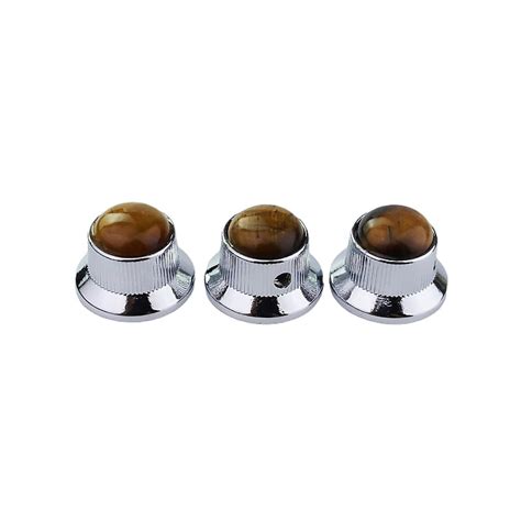 Top Hat Guitar Bass Potentiometer Control Knobs With 6mm Dia Reverb