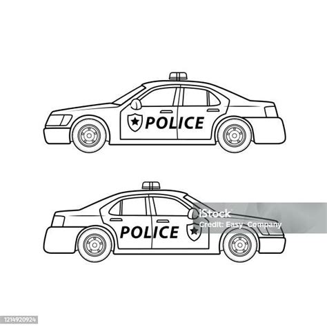 아이 색칠 활동 워크 시트 통합 문서를 색칠 흰색 배경에 고립 된 경찰차의 벡터 그림 경찰차에 대한 스톡 벡터 아트 및 기타 이미지 경찰차 벡터 Brand Name