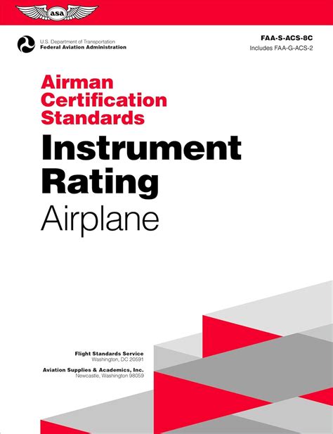 Airman Certification Standards Instrument Rating Airplane Propilot