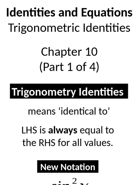 1 Trigonometric Identities Pdf