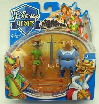 Disney Heroes Robin Hood Y Personaje 2 Famosa 4622a Juguetes Juguetodo
