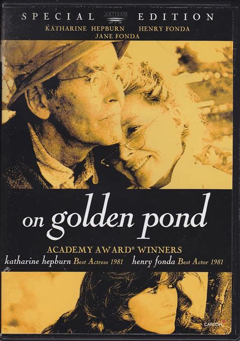On Golden Pond Katharine Hepburn Henry Fonda Jane Fonda