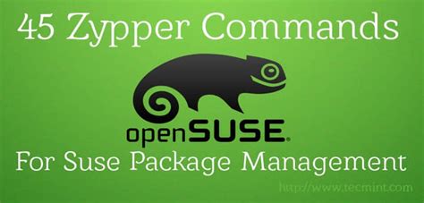 用于 ‘suse‘ Linux 包管理的 Zypper 命令大全 Linuxstory