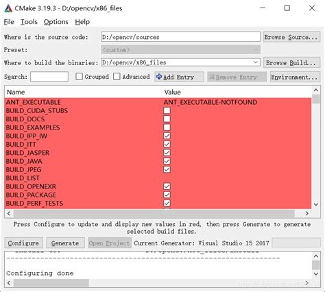32位opencv的配置详解 opencv 32位 csdn博客