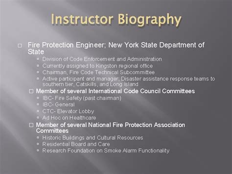 Uniform Fire Prevention And Building Code Brief History