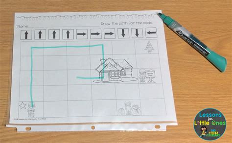 Computer Coding Sequencing Practice Lessons For Little Ones By Tina O