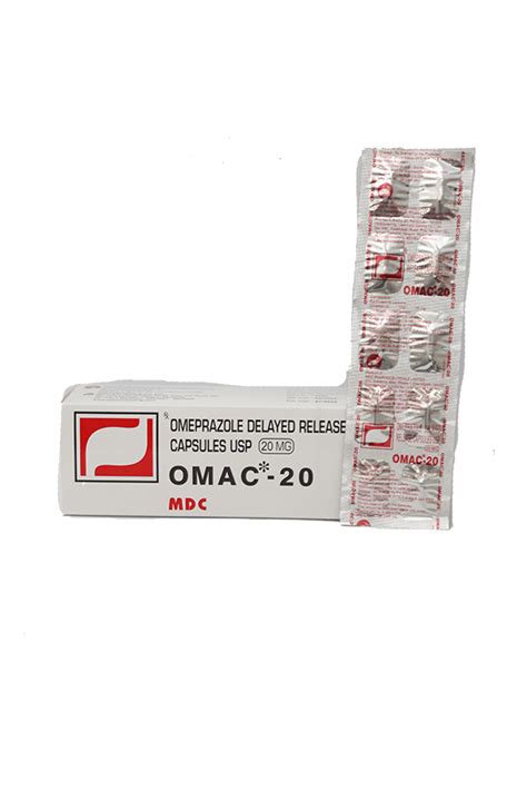 Omac Omeprazole 20mg Cap 10s Lifeplus Health And Beauty