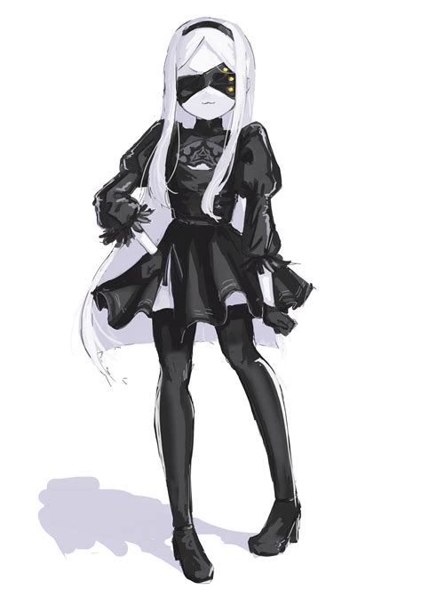 Mano Eglu 2b Nier Automata Ohr Blue Archive Blue Archive