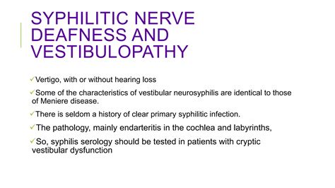 Neurosyphilis Pptx