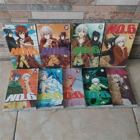 Jual Komik No6 Set 9 Buku Tamat Atsuko Asano Hinoki Kino Shopee